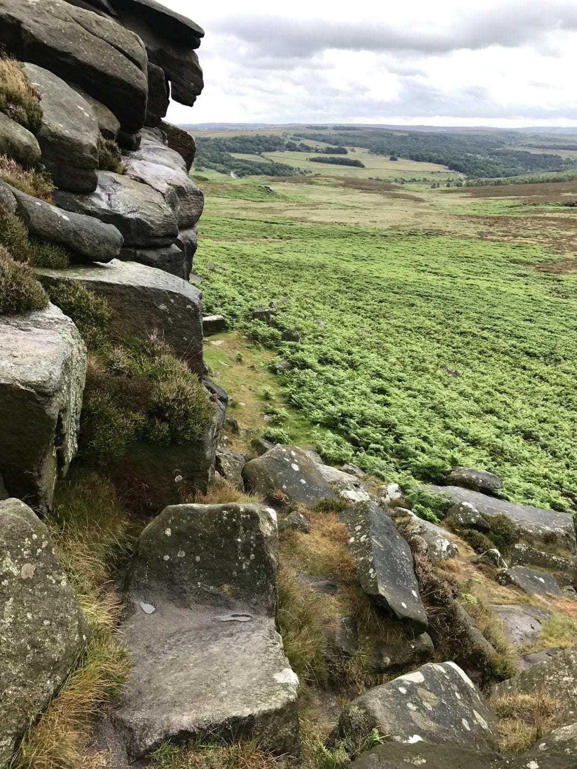 Hathersage via Stanage Edge and Higger Tor (12 miles) - Lets Go Peak ...