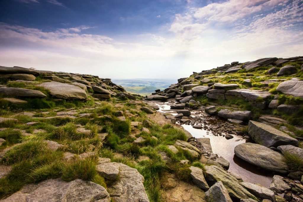 Amazing Kinder Scout - the highest point in Derbyshire