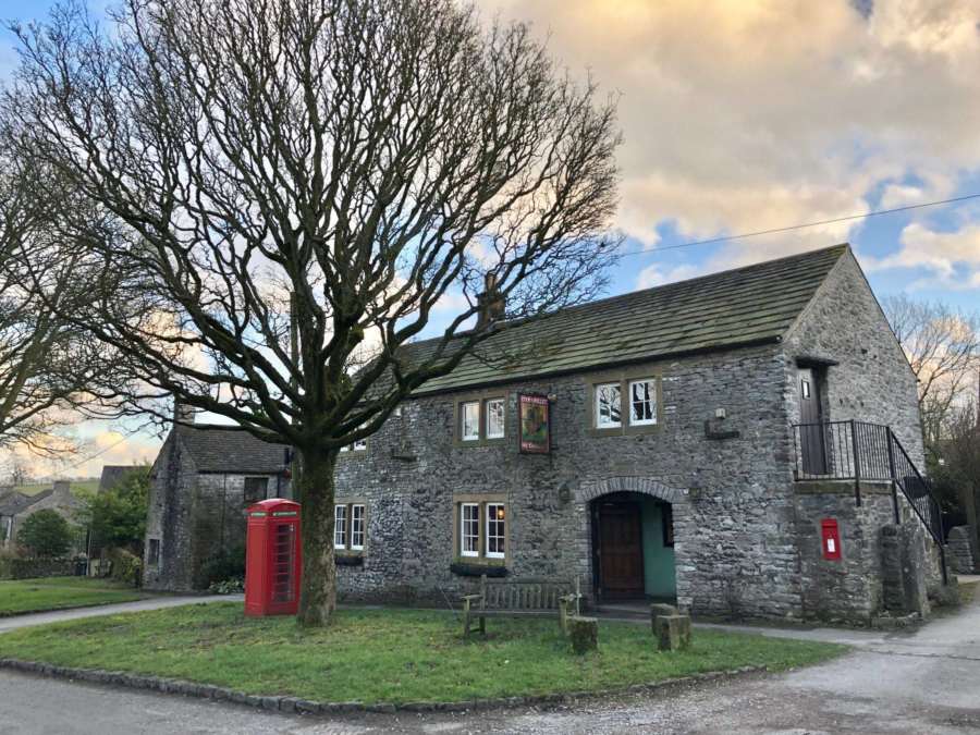 Charming Sheldon Village in the Derbyshire Peak District