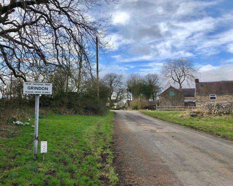 Grindon Village in the gorgeous Staffordshire Peak District