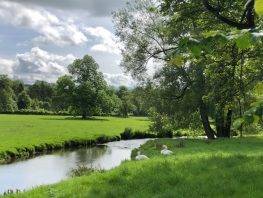 Charming Sheldon Village in the Derbyshire Peak District