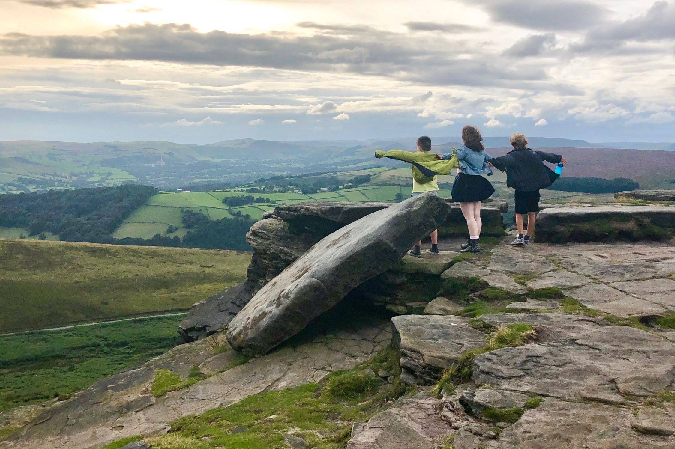 Exciting Stanage Edge Walk - perfect for kids!
