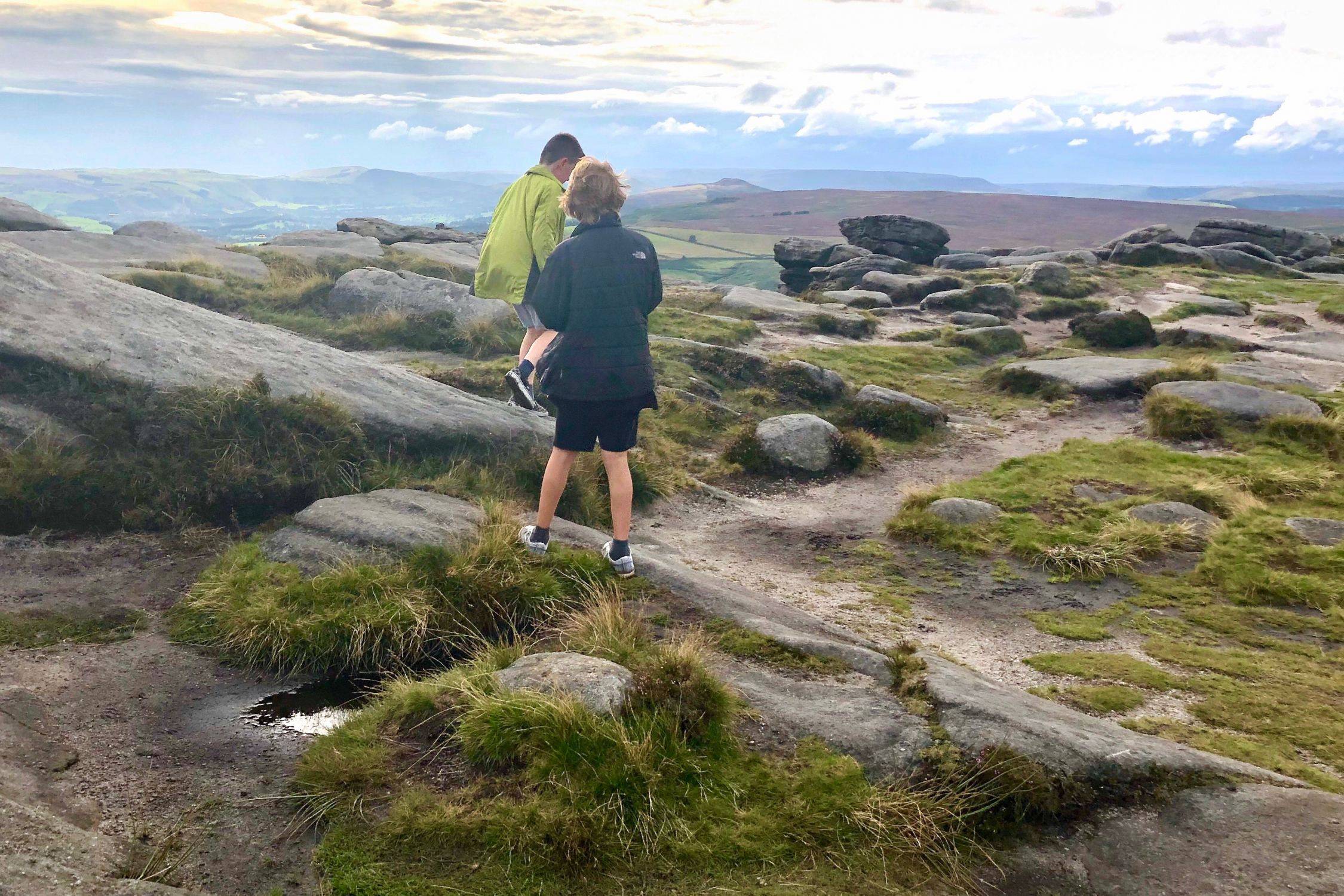 Exciting Stanage Edge Walk - perfect for kids!