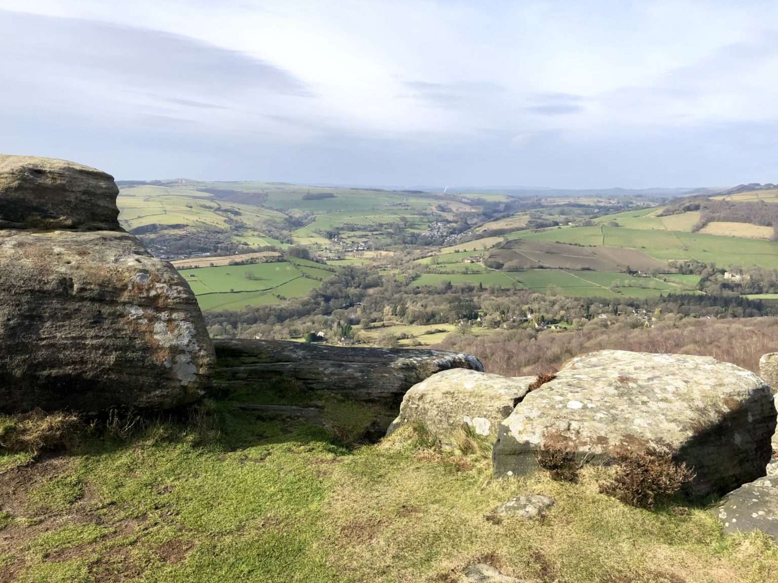 Great Curbar Edge Walk inc. Froggatt & Baslow Edge 8 miles