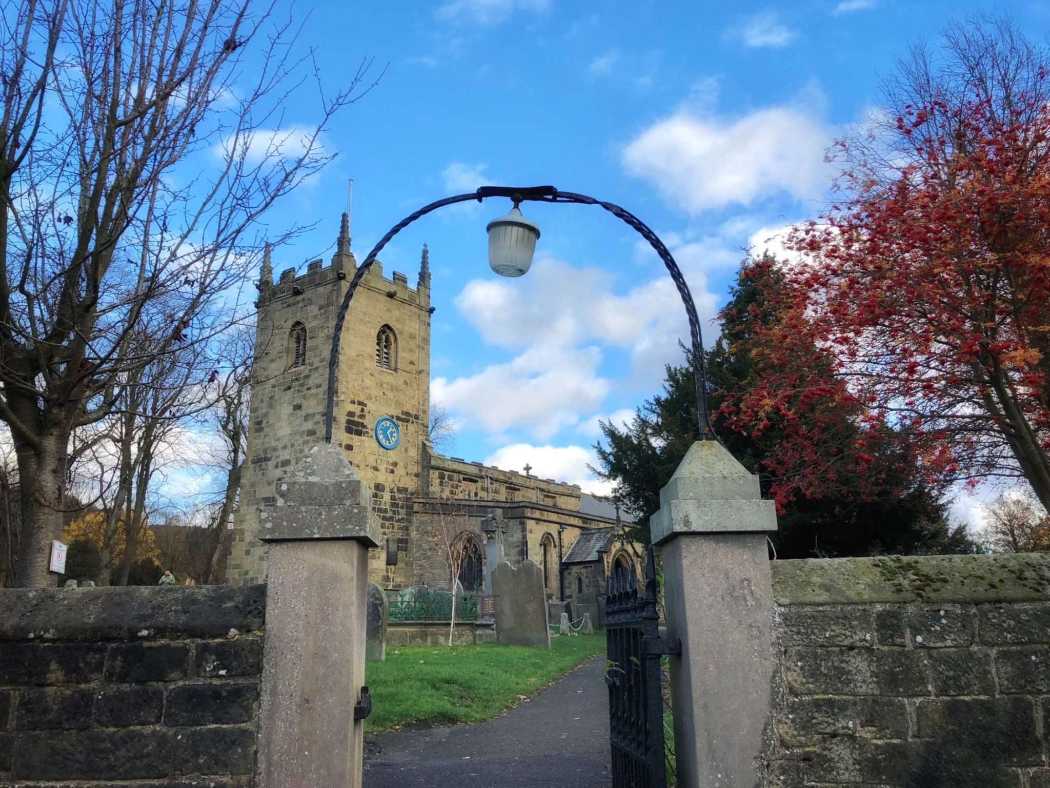Gorgeous Eyam village in the Derbyshire Peak District