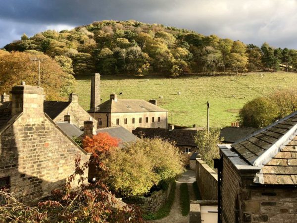 Stunning Hathersage Village in the Peak District Hope Valley